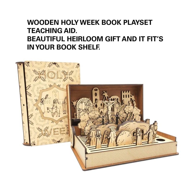 ️ Family Easter Holy Week Gift – A Unique Religious Heirloom - Homiva